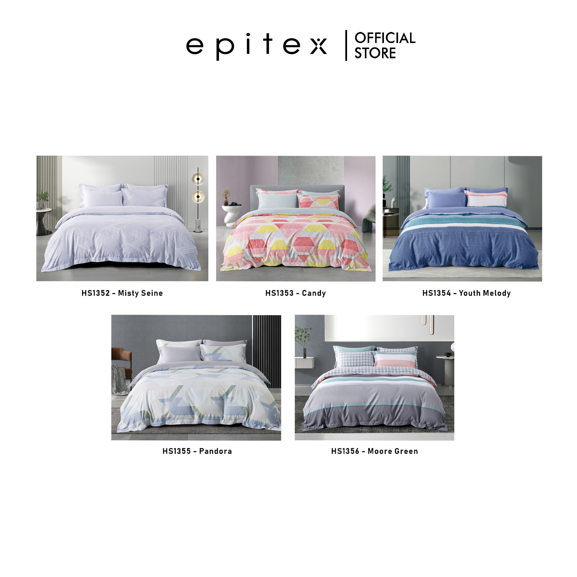 (New Arrival) Epitex 1200TC Hybrid Botanic Silk Printed Fitted Sheet ...