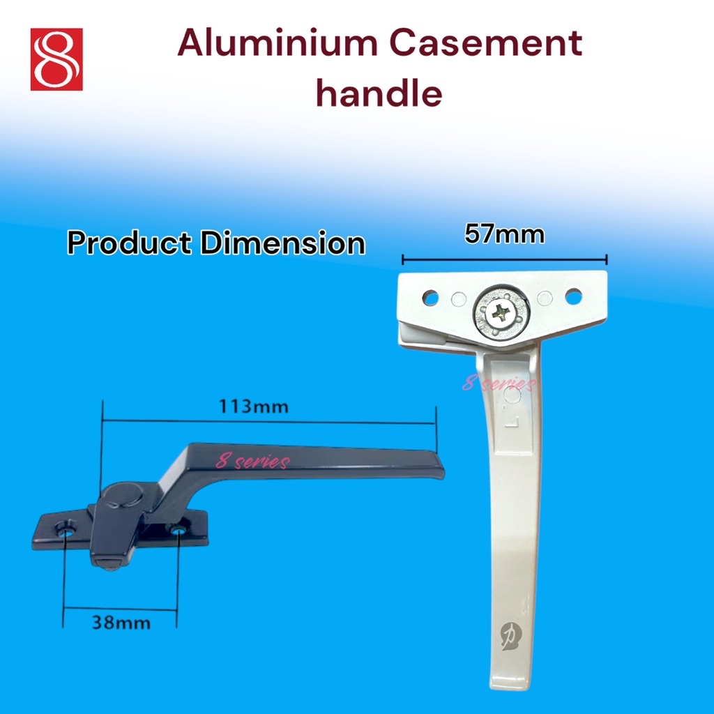 SG SELLER HDB BTO Window Handle Lever Casement Locking Handle | Shopee ...