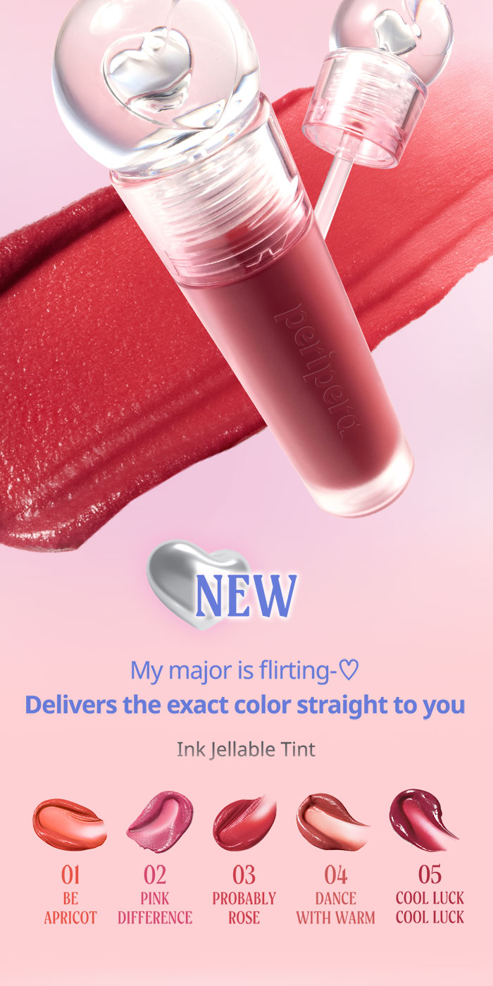 [PERIPERA] NEW Queenfluencer Collab l Ink the Jellable Tint | Water-bomb, blurabble gel, comfort ...