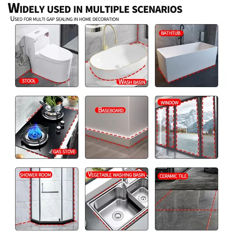 （SG）2025 Tile Grout Marker Sealant 250g - Waterproof Anti Mold Gap Filler Repair Home Kitchen ...