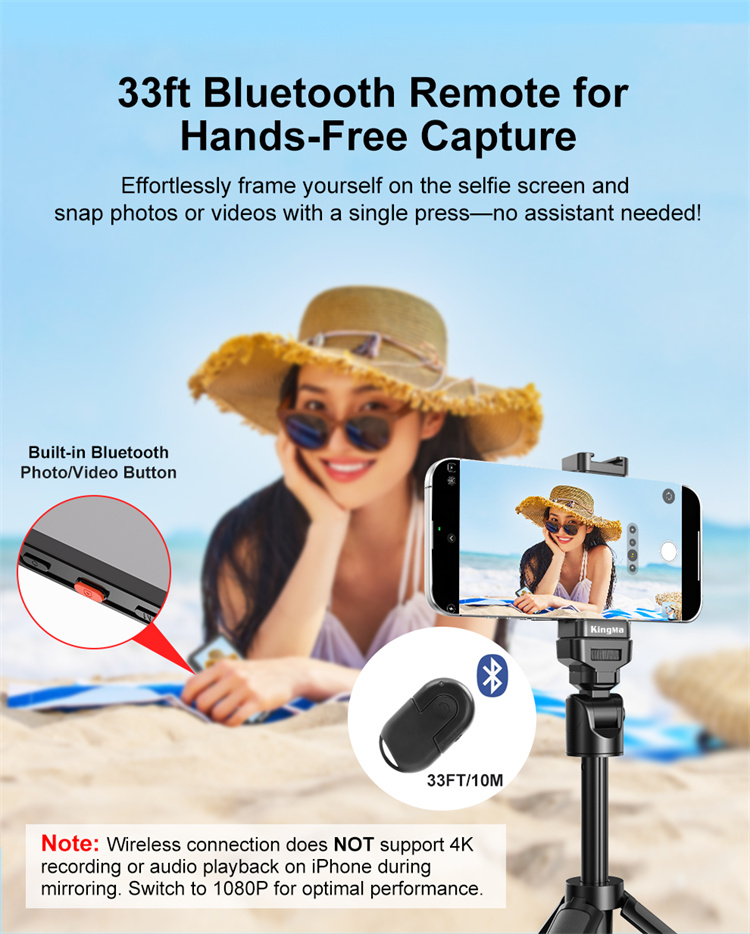 [KingMa] 5-inch 4K Wireless Phone Monitor for Vlogging and Selfies ...