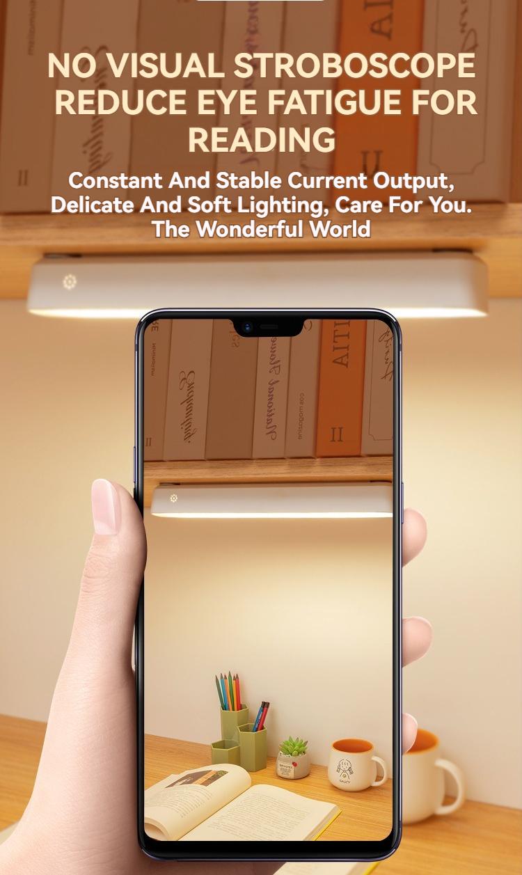 🔥Magnetic Ultra-Thin Dorm Light | 3 Color Modes + Timer | Eye Care Study Lamp for SG Students ...