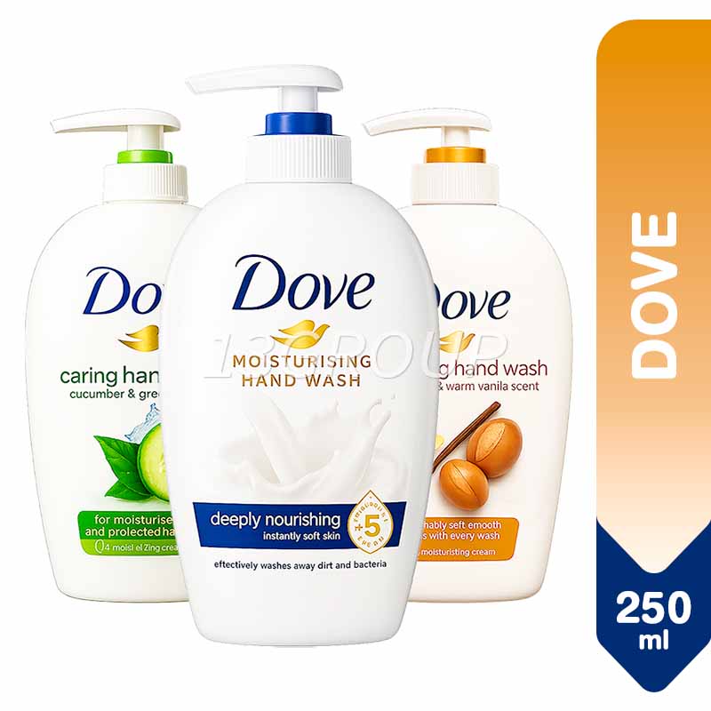 Dove Moisturising Hand Wash Liquid Soap / Deeply Nourishing Caring ...