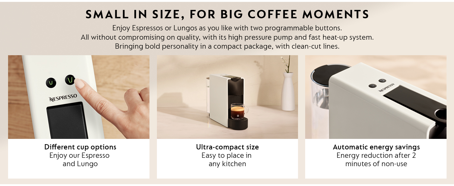 Nespresso® Essenza Mini Coffee Machine | Shopee Singapore