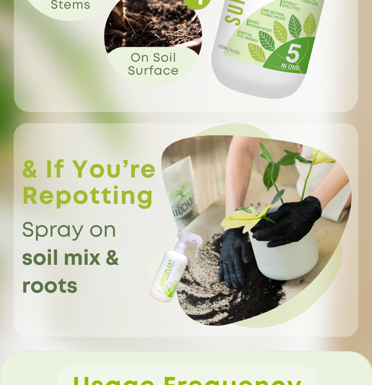 SUPERPLANT Organic Plant Spray (500ml) Fertilizer Repellent Pesticide ...