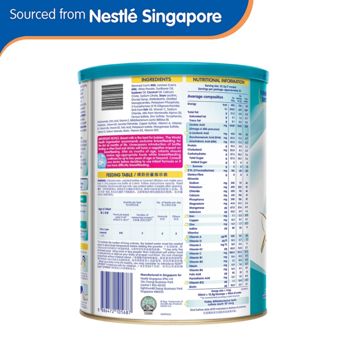 SG NESTLE NAN OPTIPRO 3 1.6kg | CHEAPEST WHOLESALE | SG LOCAL STOCK | Shopee Singapore