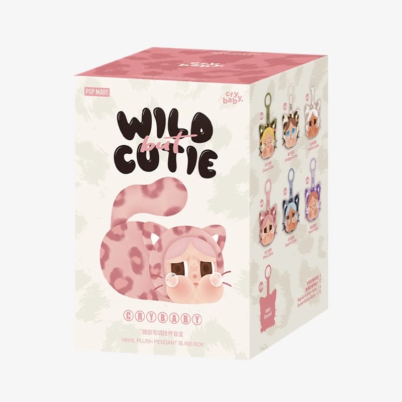 CRYBABY CBB Wild but Cutie Series - Vinyl Plush Pendant Blind Box | Shopee Singapore