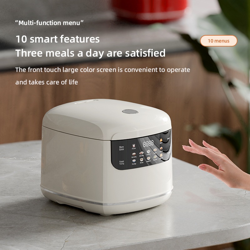 SG-Stock 2L smart mini rice cooker multi-function rice soup separation ...