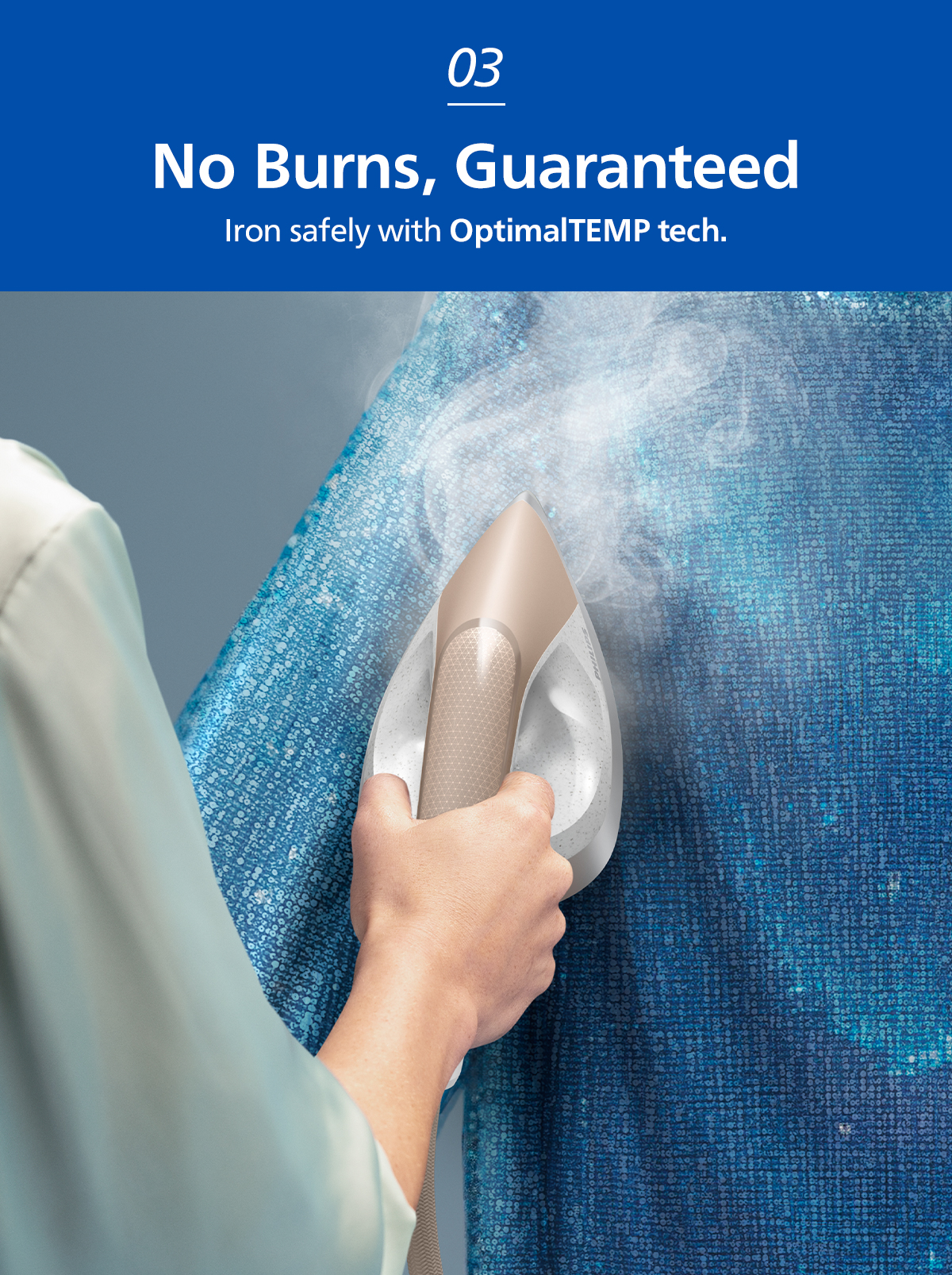 Philips AIS6010/10 | All-In-One Ironing Solution Garment Steamer | Optimal TEMP Tech - No Burns ...