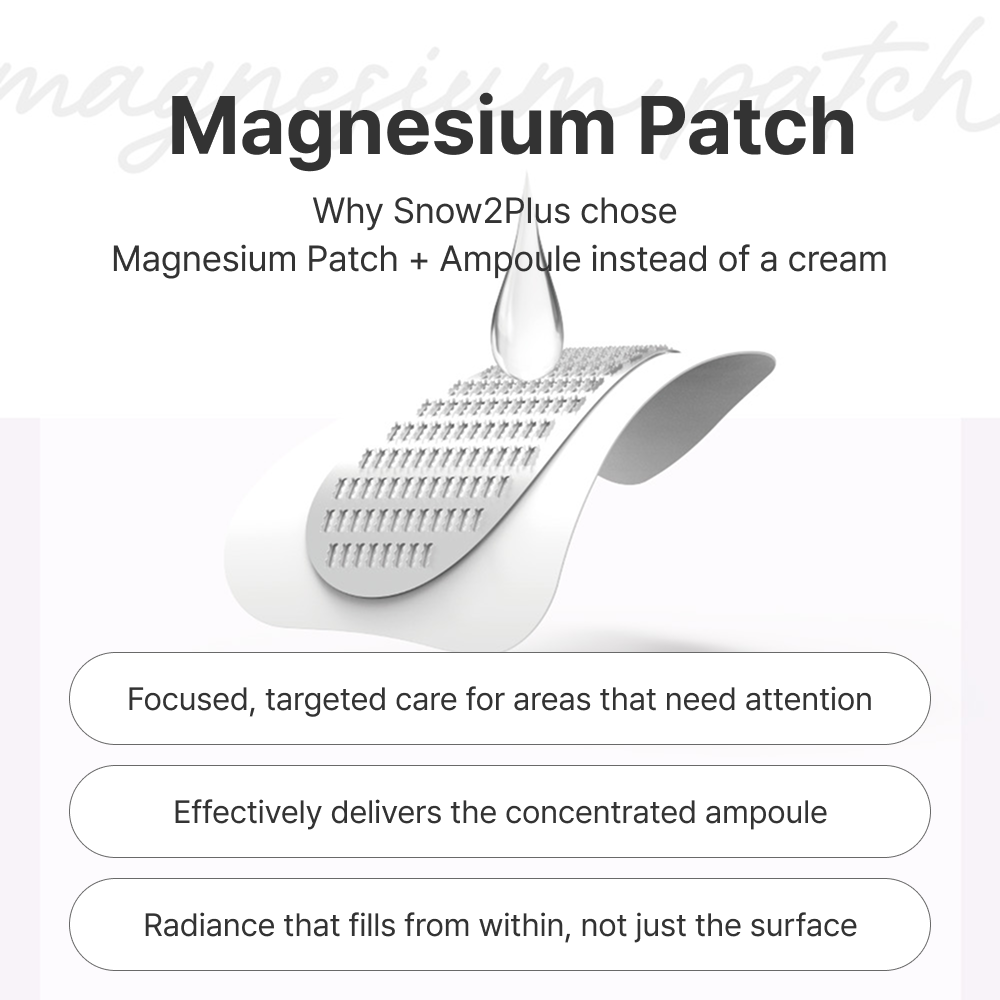 [Snow2+ Official] Recovery Melasma by Magnesium Patch & Ampoule, Mask ...