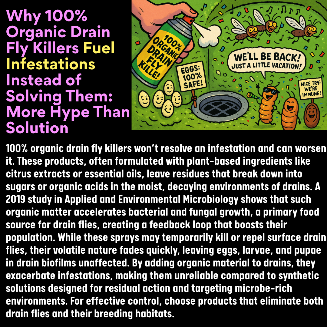 KILLit Drain Fly Killer (1000% Eliminate Infestation, Not Just Killing ...