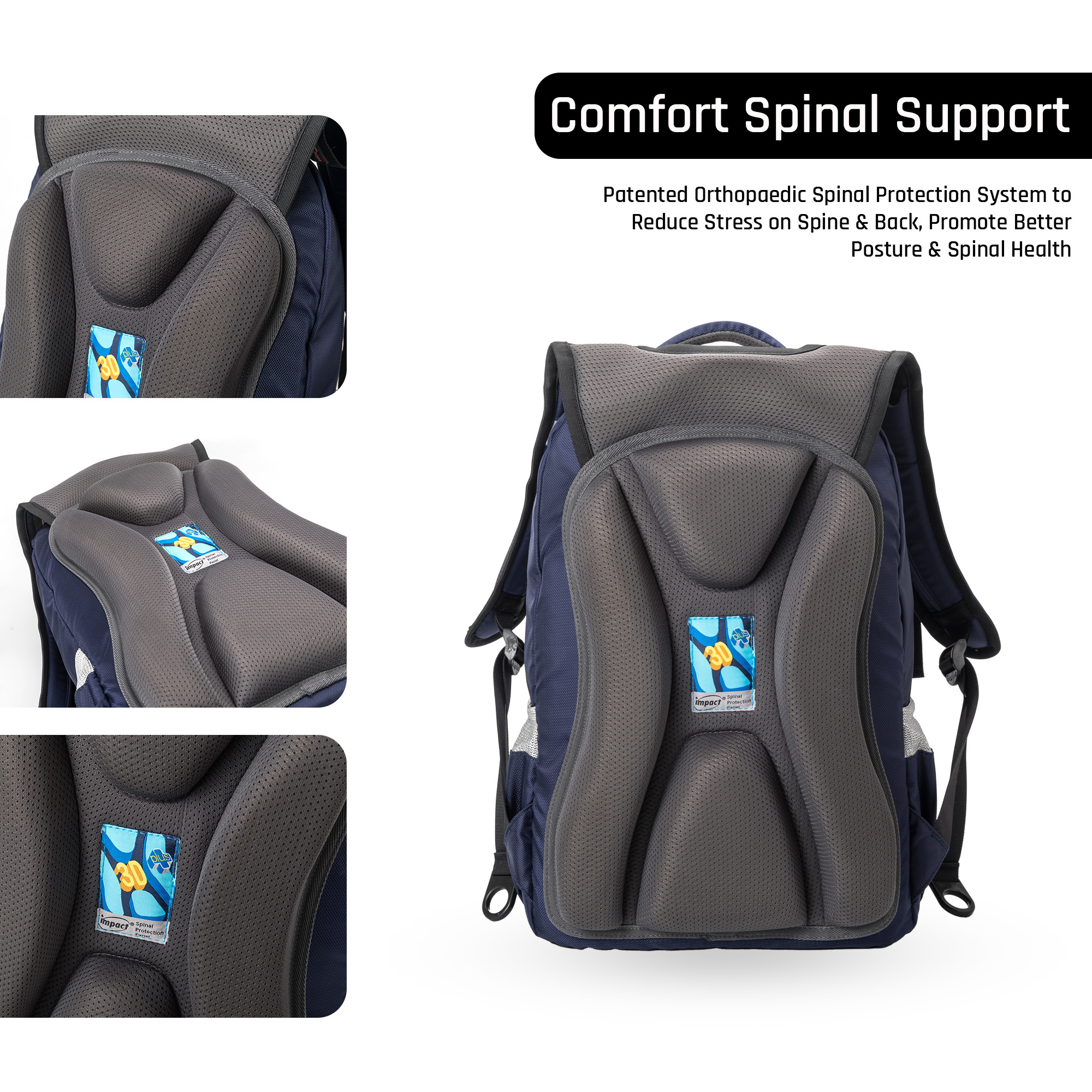 IMPACT School Bag IM-00E02 Ergonomic Casual Daypack Backpack Junior Kid ...