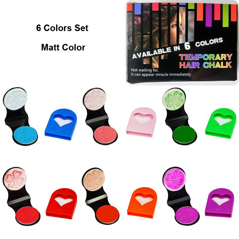 SG Stock DIY Temporary Hair Chalk Temporary Dye Soft Pastel Party ...