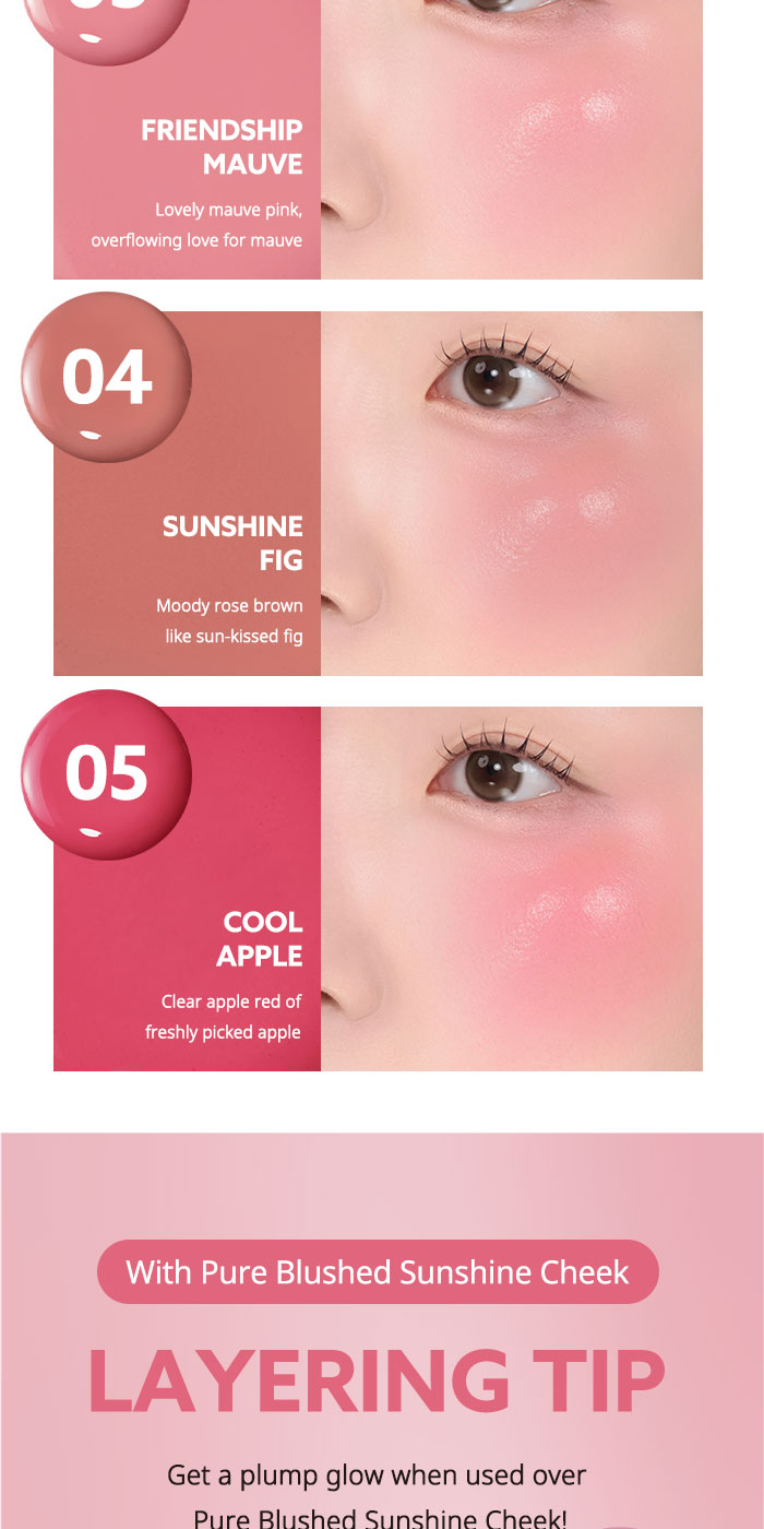 [PERIPERA - NEW COLOR] SYRUPY TOK CHEEK - 9g | Long-lasting Inner Glow ...