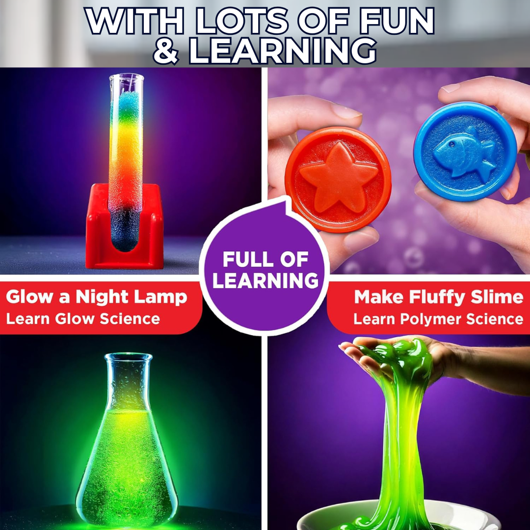 STEM Science Kit For Kids Learning Education Scientist Lab 120 ...