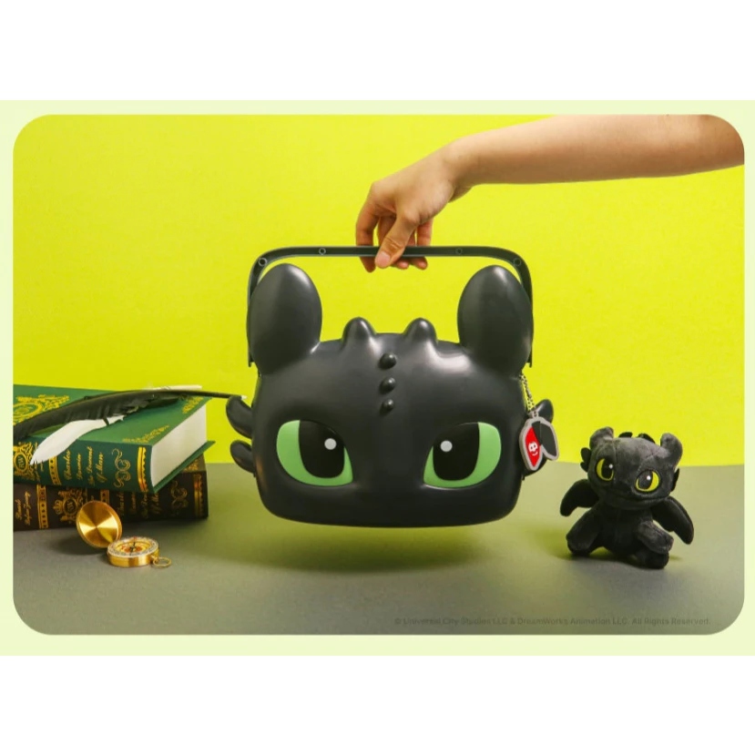 Dragons dreamworks Toothless Tray KOREA Megabox Limitied (carry Popcorn ...
