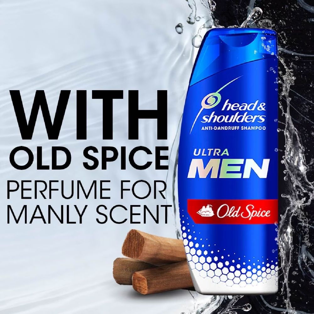 HEAD & SHOULDERS ULTRAMEN Old Spice Anti Dandruff Shampoo (Prevent ...