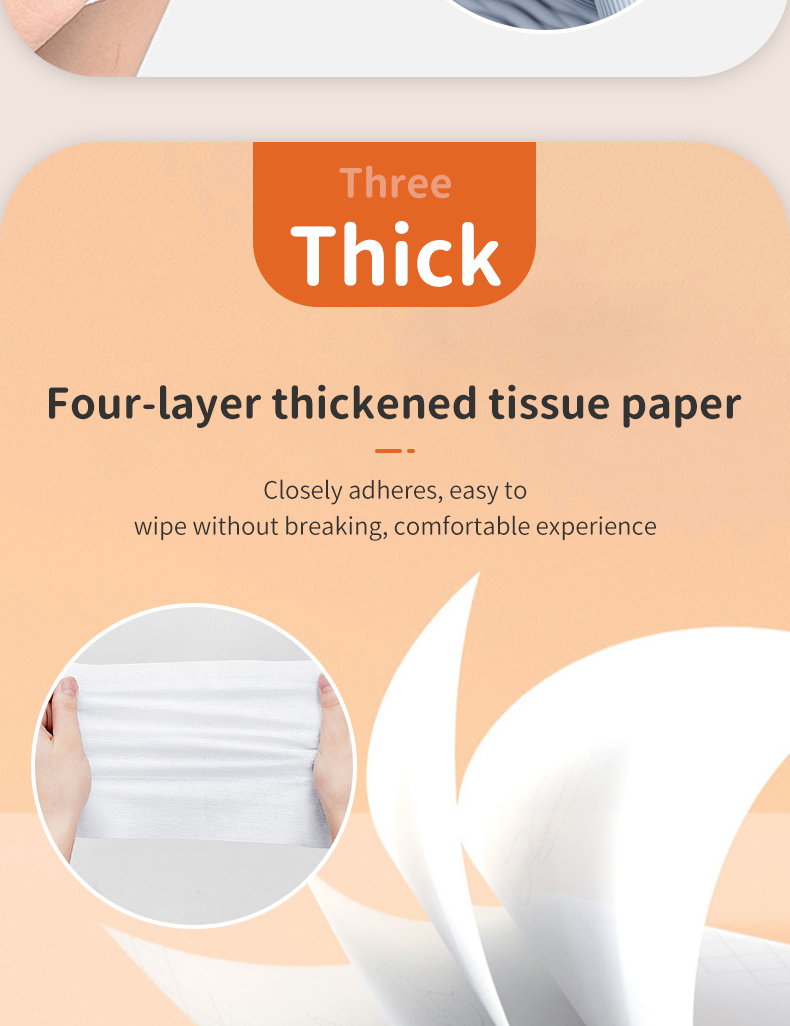 Dinomi [28 Packs] (Cute Table Tissue) Bamboo Tissue /Soft Facial Tisu ...