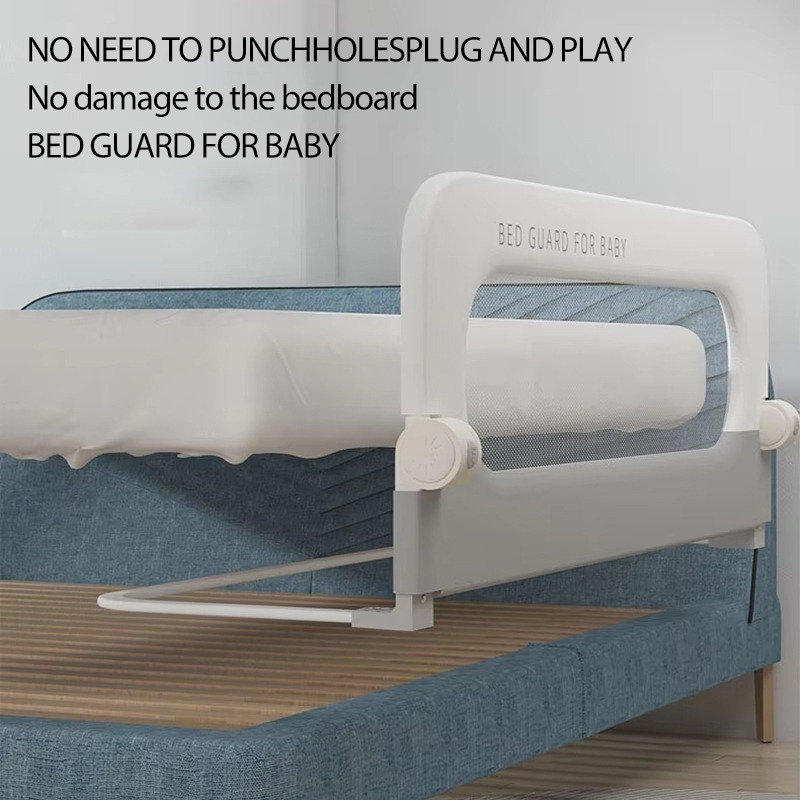 Baby Bed Rail Guard Safety Fence Bumper bed barrier travel bed rail ...