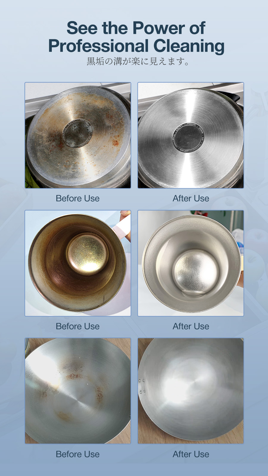 KANDA Stainless Steel Cleaning Cream 500g Rust Remover Natural Safe ...