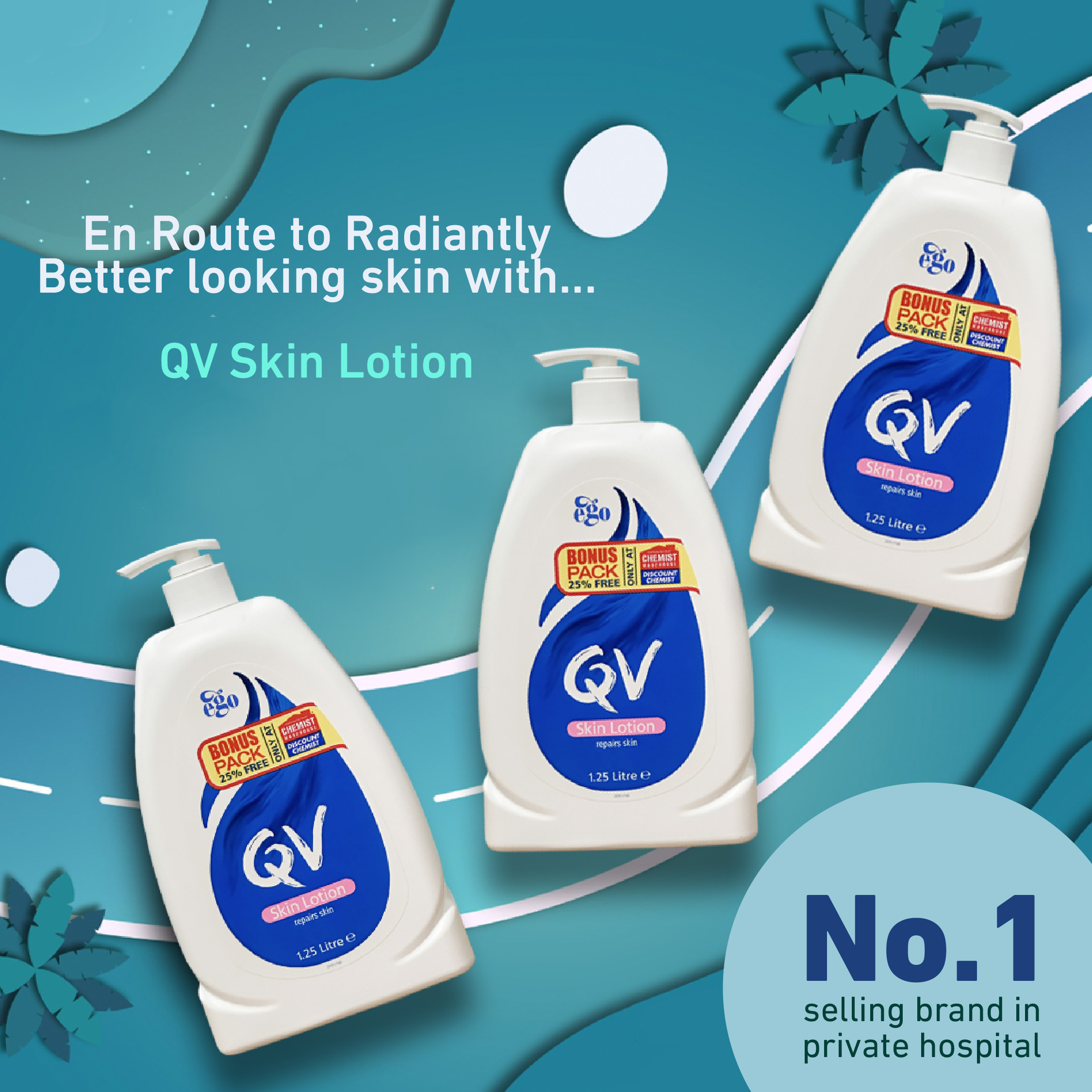 [Local Delivery] QV Skin Lotion for Sensitive Skin, Hydrate Dry Skin, 1 ...