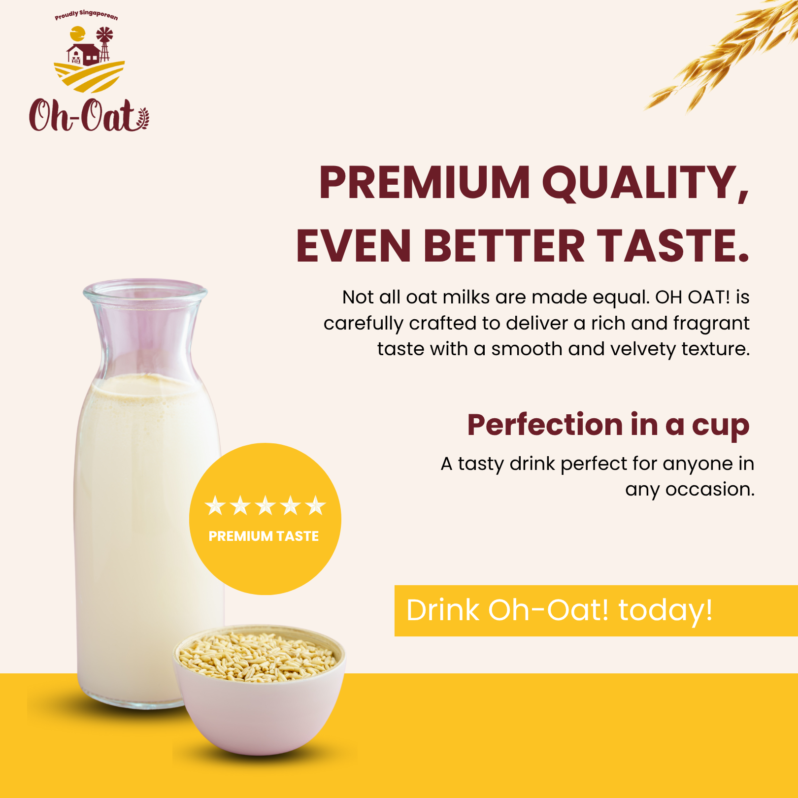 OH OAT! Oat Milk Powder| 1kg for $19. Buy 2,1 Free! | Shopee Singapore