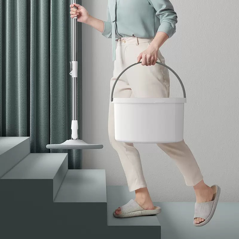 [Free-6 Mop Pads] Spin Mop Sewage Separation Spin Mop Self Cleaning ...