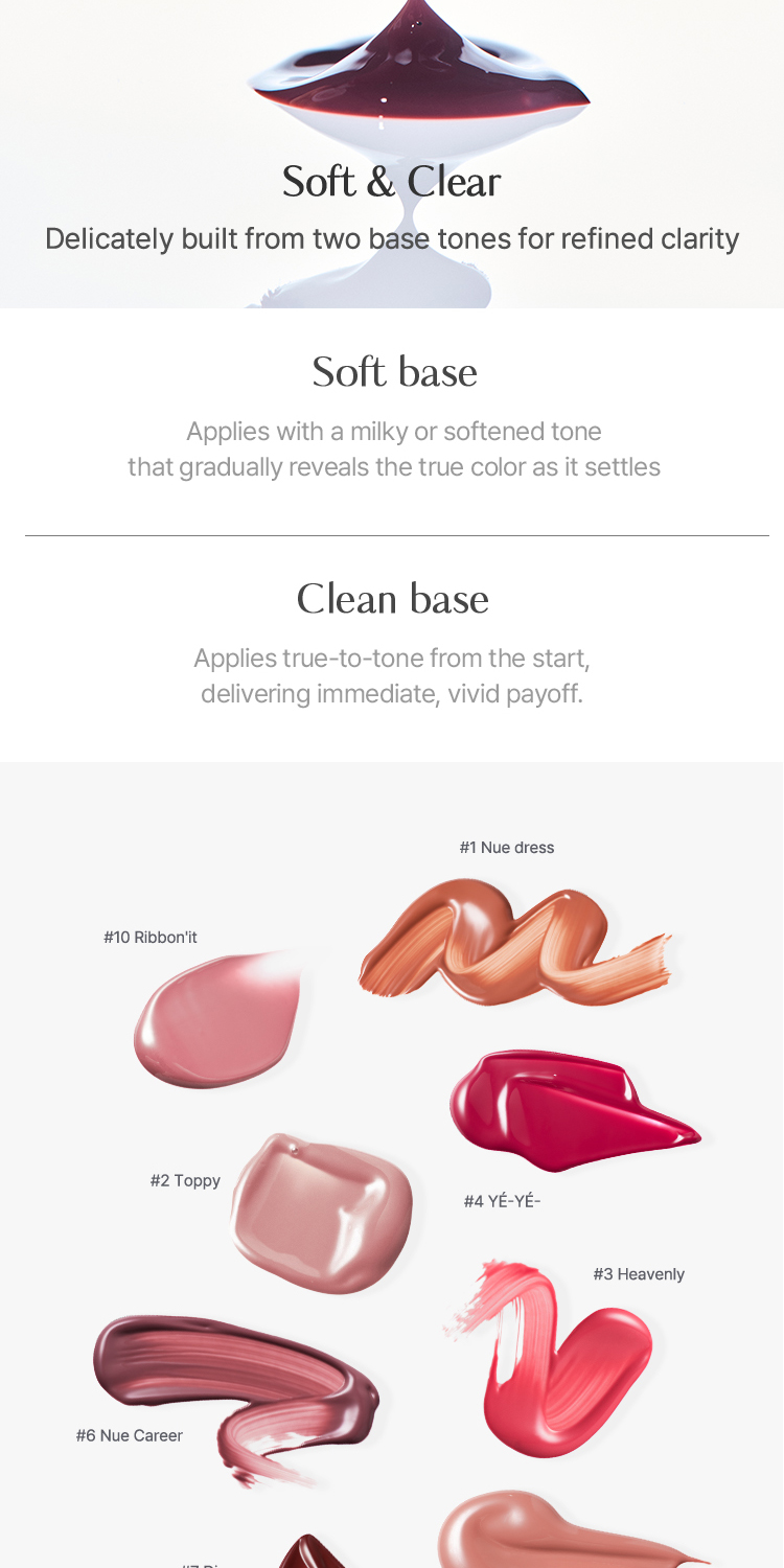 nuegray nue glowy liquid lip tint 10 colors | Shopee Singapore