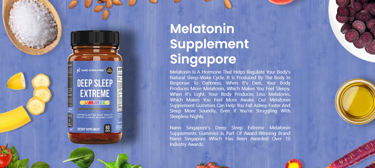 Melatonin Deep Sleeping Pills Gummies w/ Melatonin, Healthy Sleep Cycle ...