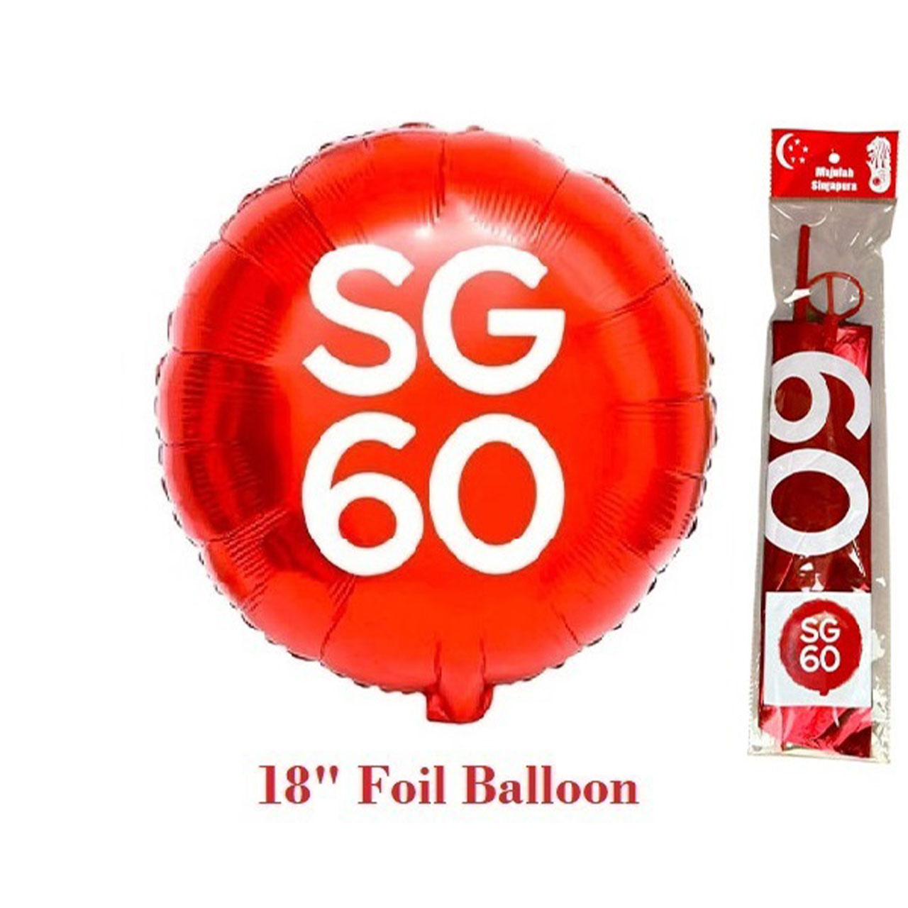 [ SG SELLER] Singapore National Day Celebration Singapore SG60 Foil ...