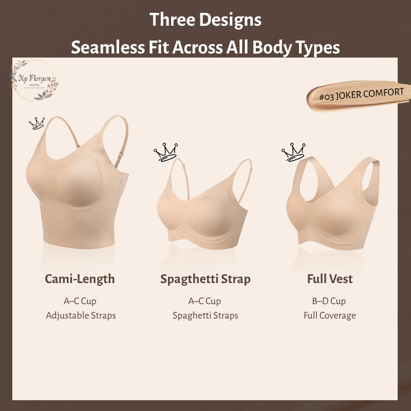 [CNY Sales] 我的花匠 My Florgen - SkinMuse Foundation Bra - Invisible Under ...