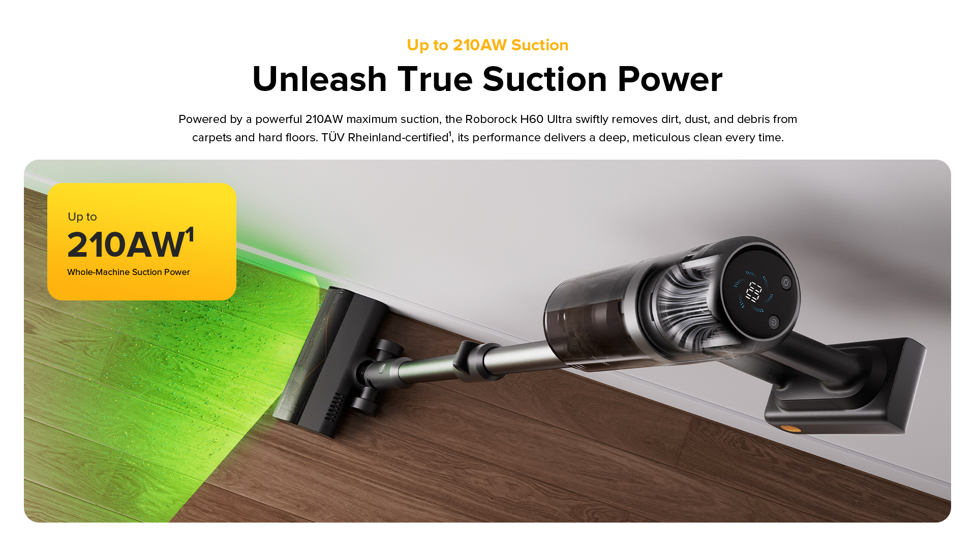 【NEW】Roborock 210AW Cordless Vacuum Cleaner H60 Ultra | Anti-Tangle ...