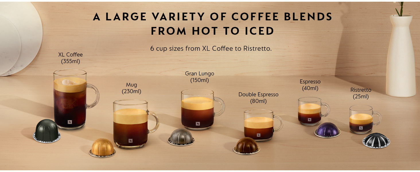 Nespresso® Vertuo Pop+ Coffee Machine, Titan | Shopee Singapore