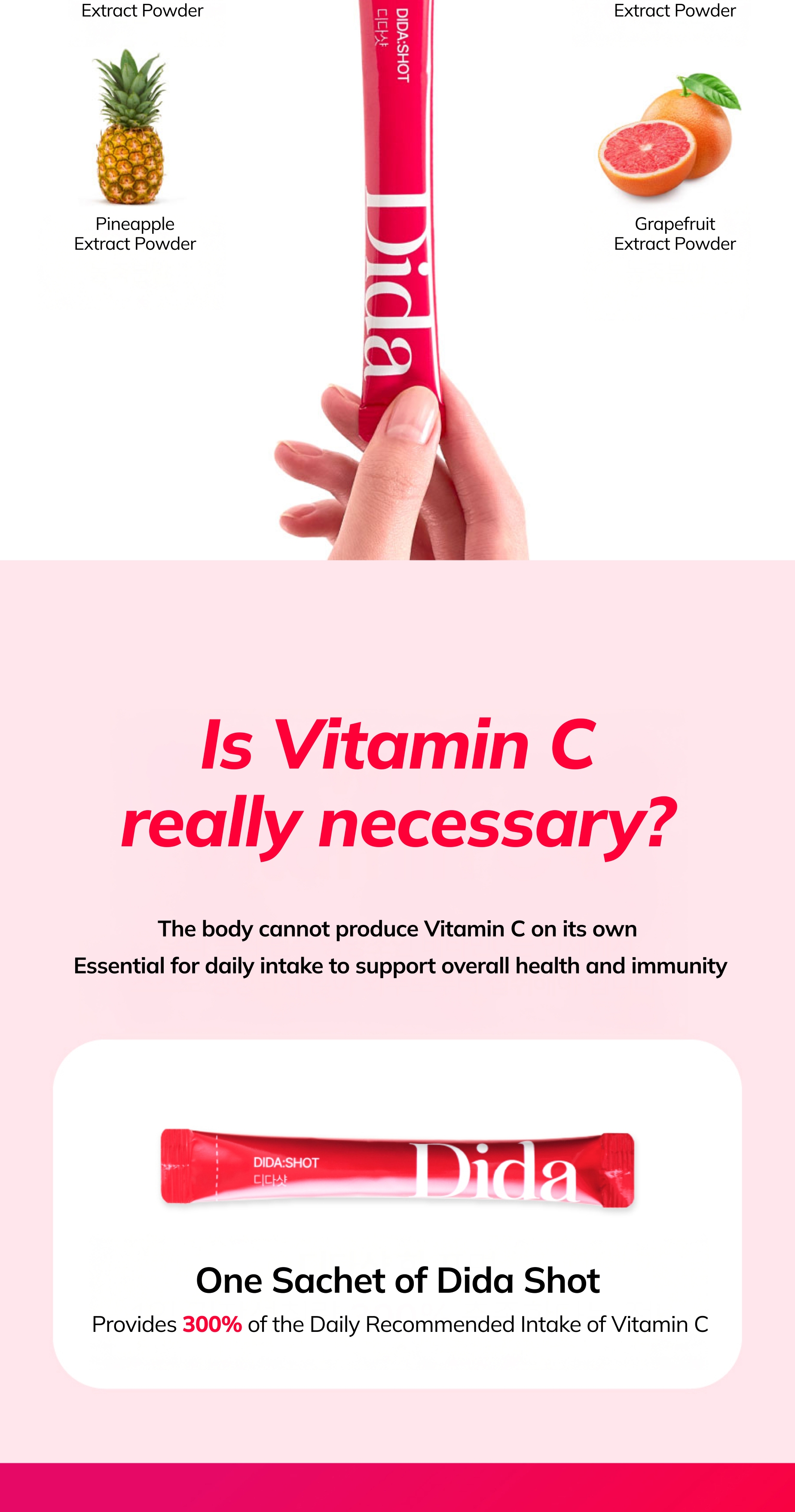 [Dida Official] Dida Shot Fat Reset Juice | Alpha Cyclodextrin 35,000mg + Vitamin C + Natural ...