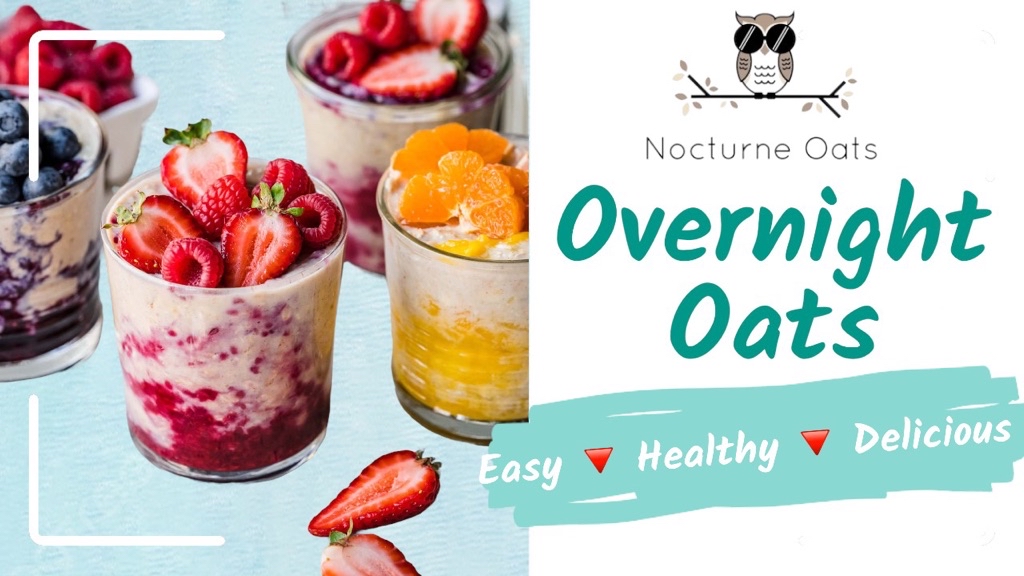 NOCTURNE OATS🇸🇬 Overnight Oats Premix 80G (Pick any 6 for 6% off ...