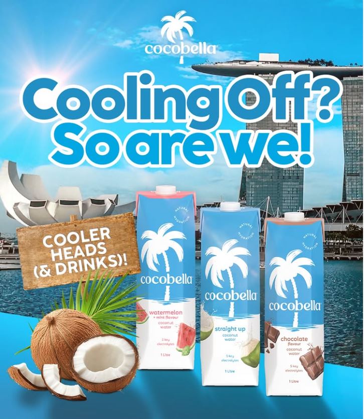 [Bundle of 6] COCOBELLA Coconut Water 1L| No.1 Brand in Aus | Pure ...