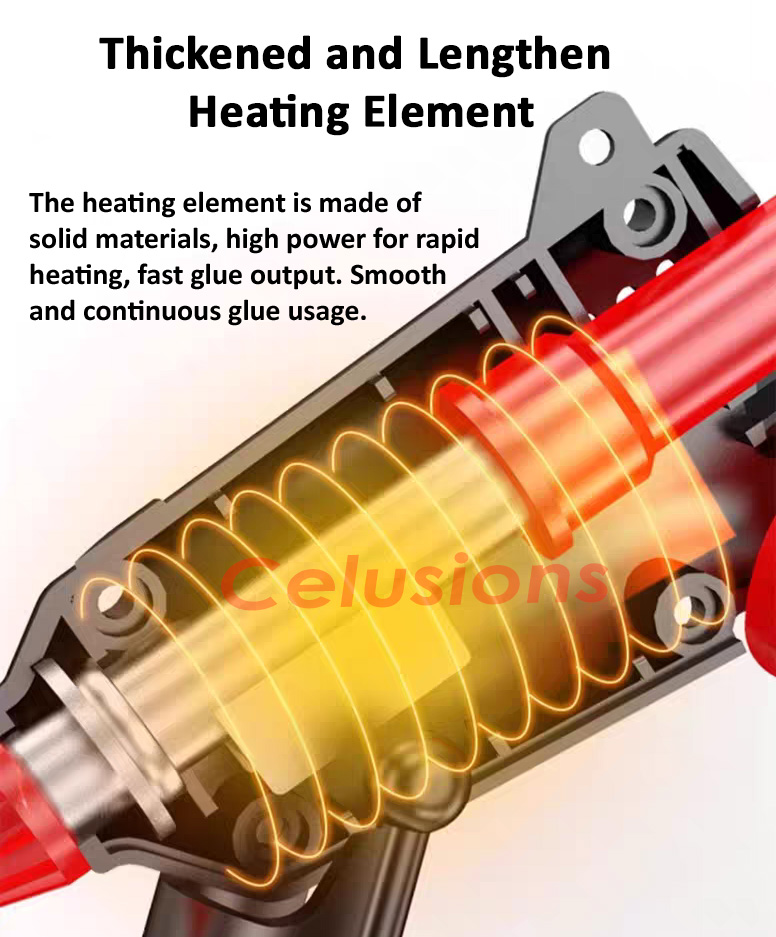 【FREE 10 Glue Sticks】 ️Cordless Glue Gun ️ Battery Rechargeable ...