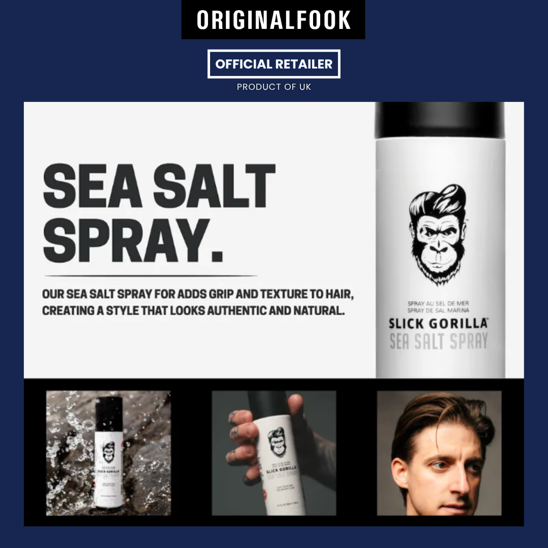 Slick Gorilla Hair Styling Powder | Clay Pomade | Sea Salt Spray ...