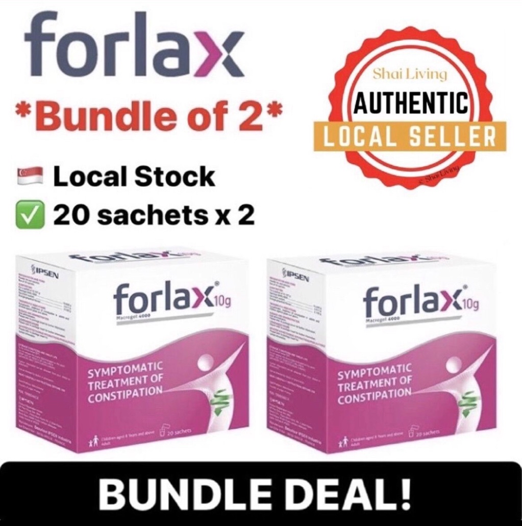 Forlax 10g, Bundle of 2 x 20 sachets | Shopee Singapore