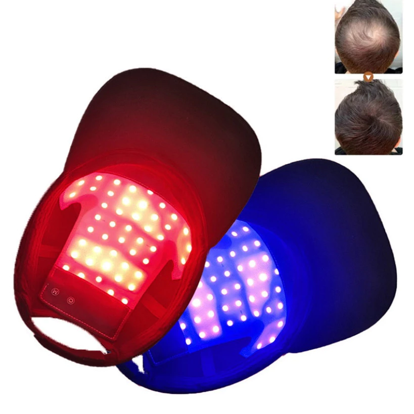 🇸🇬【Ready Stock】LED Red Light Therapy Hair Growth Cap Infrared Hair ...