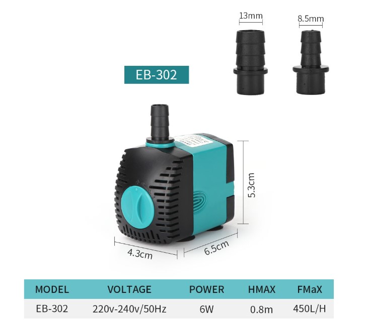 🔥SG Local Stock🔥Aquarium Water Pump 220L–5000L/H, Submersible Fish ...
