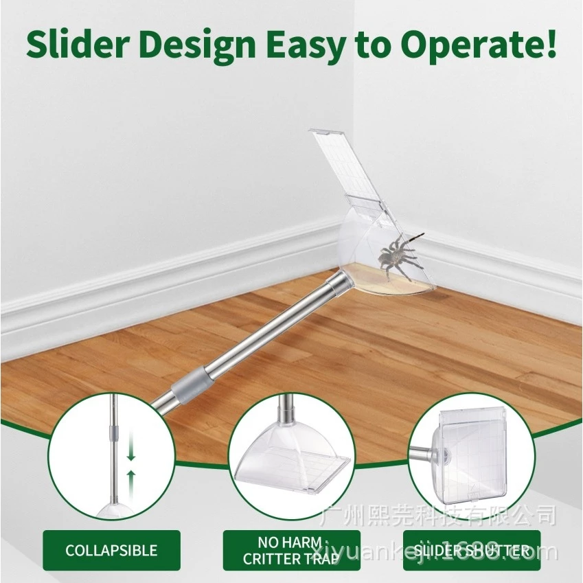 [SG Ready Stock]Portable Insect Catcher Hand-Held Insect Catcher Spider ...
