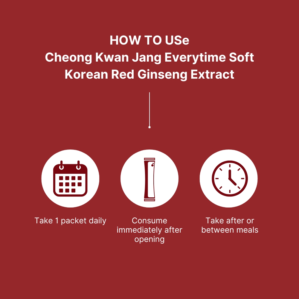 Cheong Kwan Jang Red Ginseng Liquid Stick 10ml x 30 | Korean Herbal ...