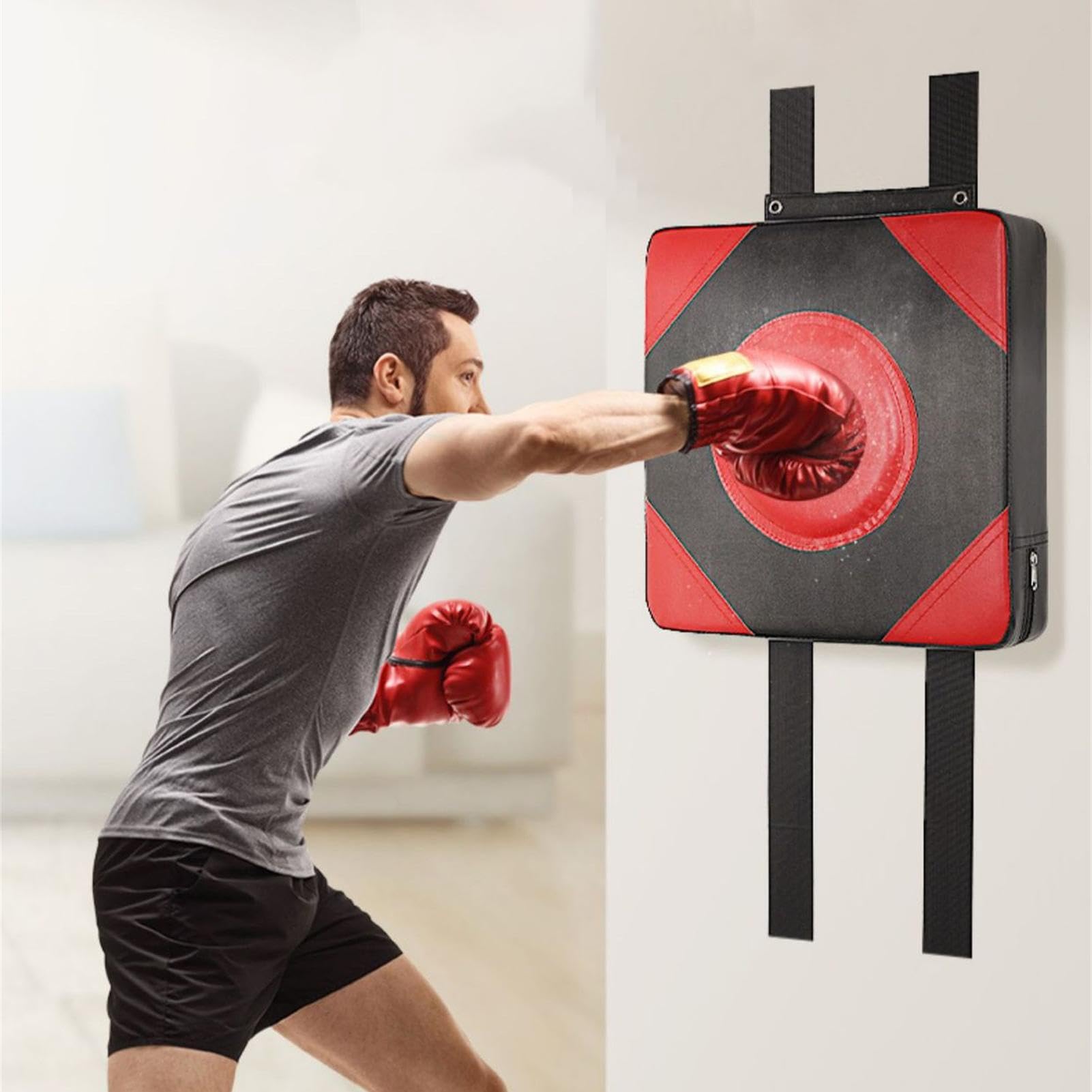 【Ready From SG】Square Home Fitness Boxing Wall Target Quite Wall ...