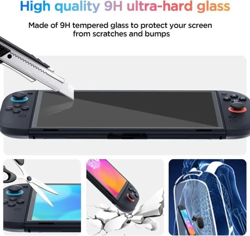 DOBE Nintendo Switch 2 Premium Tempered Glass Screen Protector | Shopee ...
