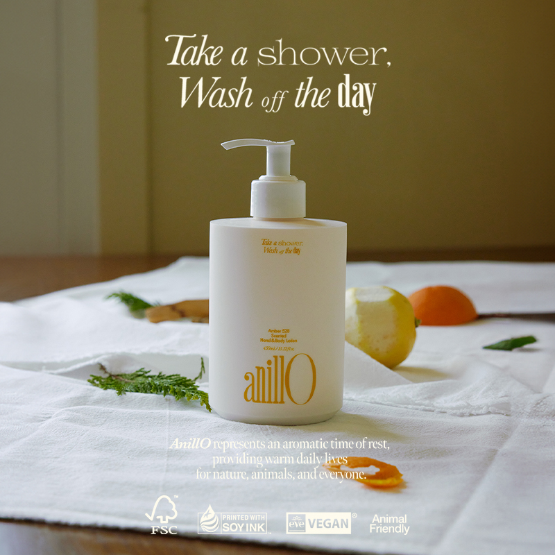 [ANILLO][Amber528] Scented Hand & Body lotion 450ml_ Perfumed Body ...