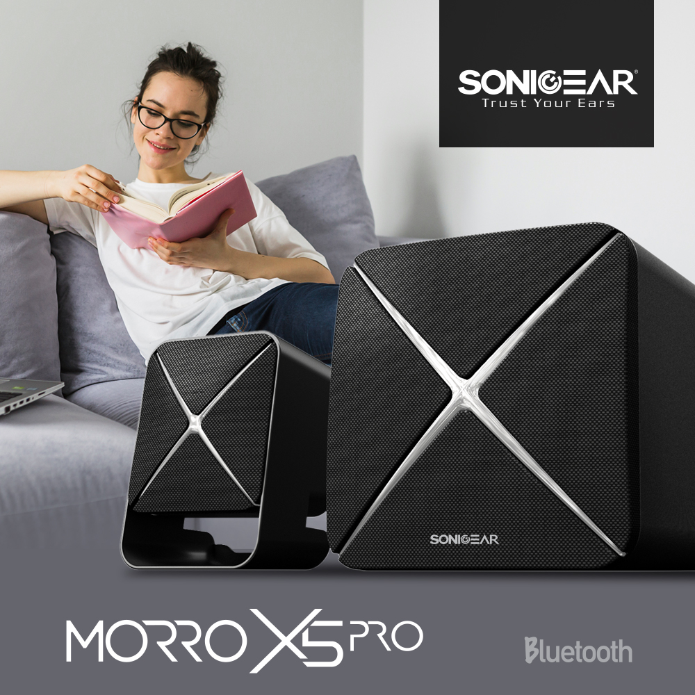 SonicGear Morro X5 Pro 2.1 Multimedia Bluetooth Speakers | Shopee Singapore