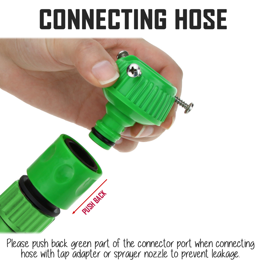 SG Expandable Water Hose Pipe With Spray Gun - Car Wash Garden Watering ...