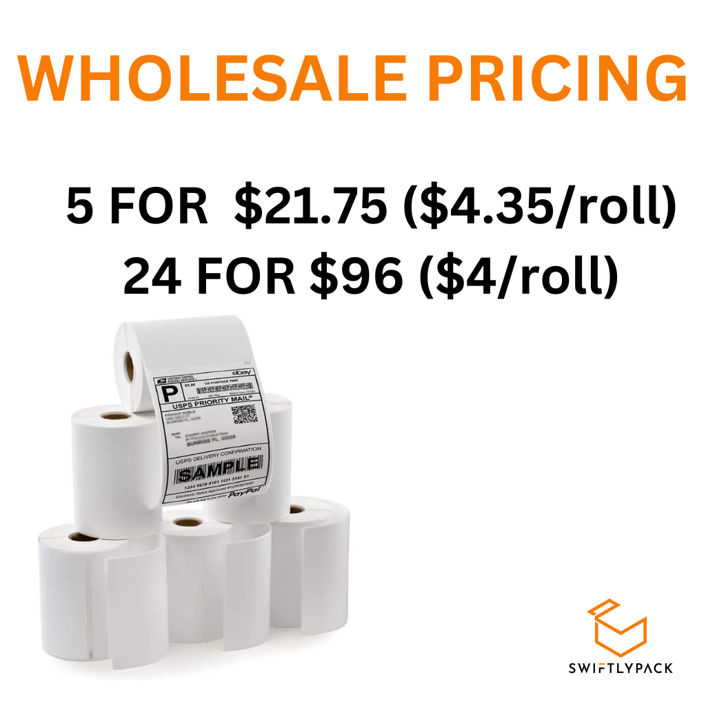 Thermal Label Sticker Paper Roll | AWB Thermal Label | E-Commerce AWB ...