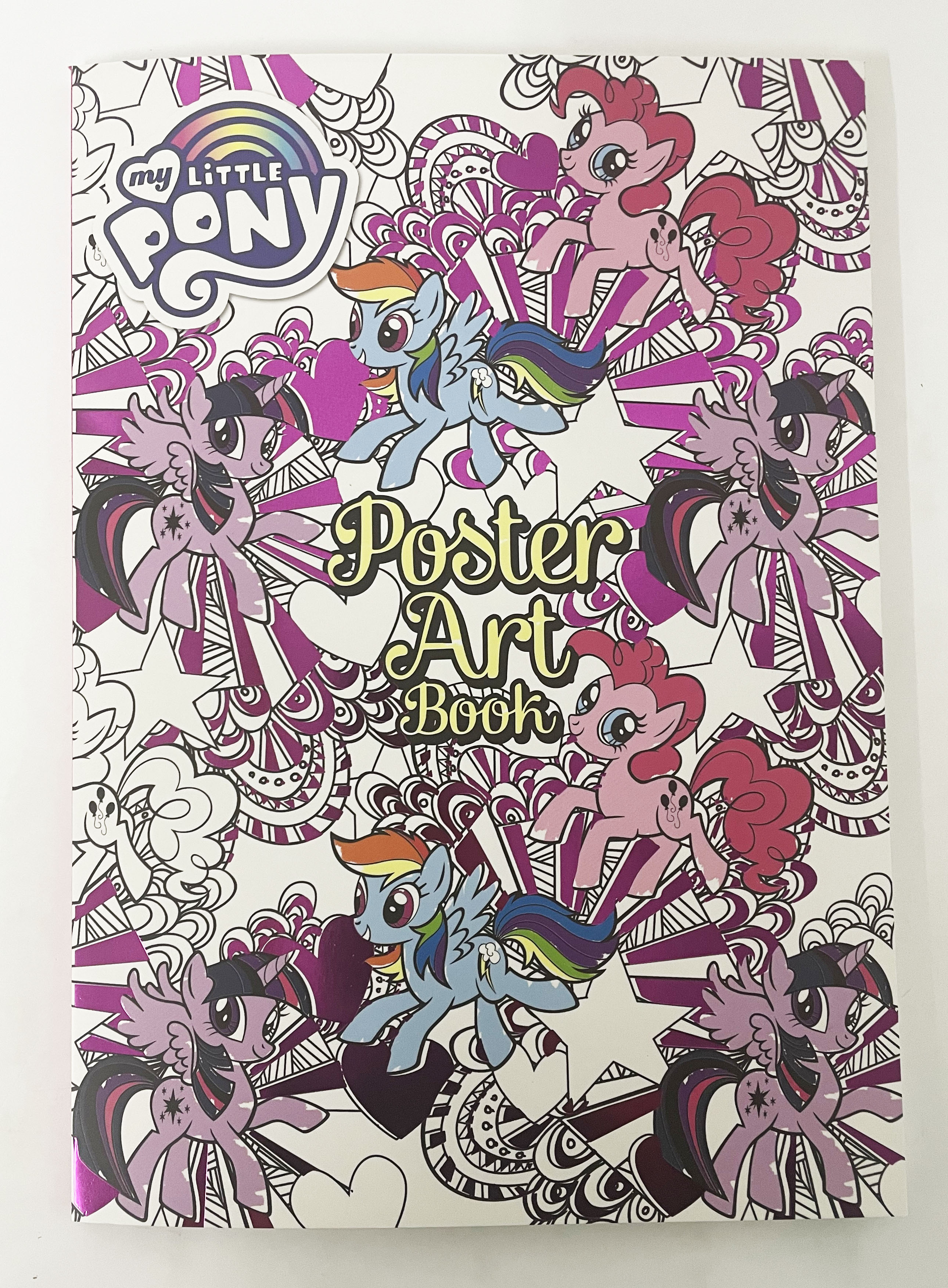 My Little Pony Poster Art Colouring Book For Kids with Poster Art ...